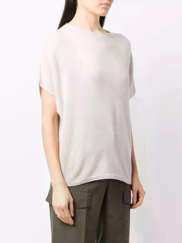 BLANCA VITA Fine-knit T-shirt