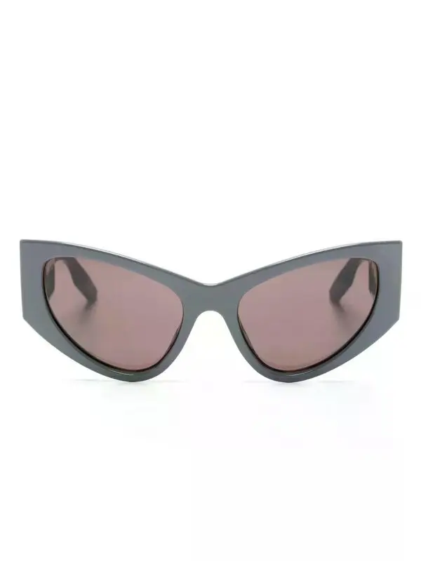 Balenciaga Monaco Cat-eye Frame Sunglasses - Grey