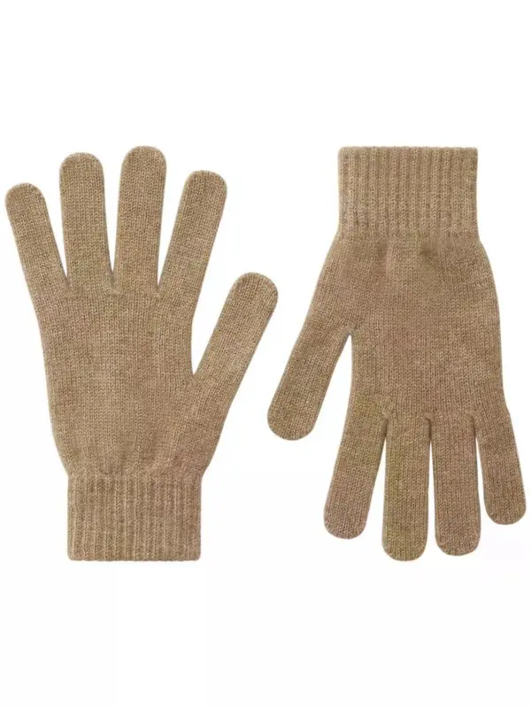 Pringle Of Scotland Classic Cashmere Gloves - Neutrals