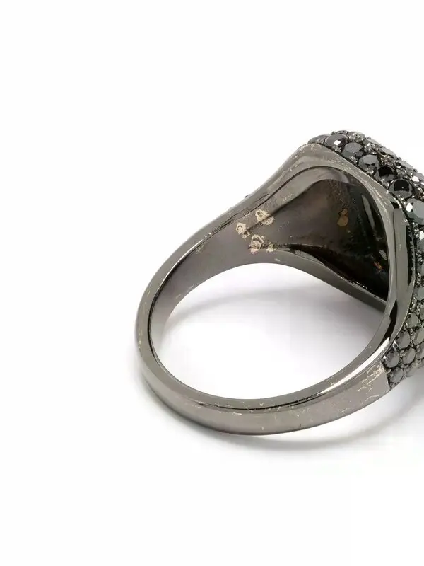 MONAN 14kt White Gold Diamond Ring