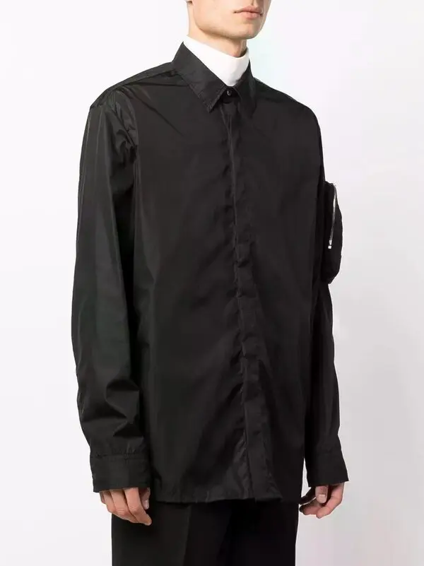 AMBUSH Logo-patch Sleeve-pocket Shirt