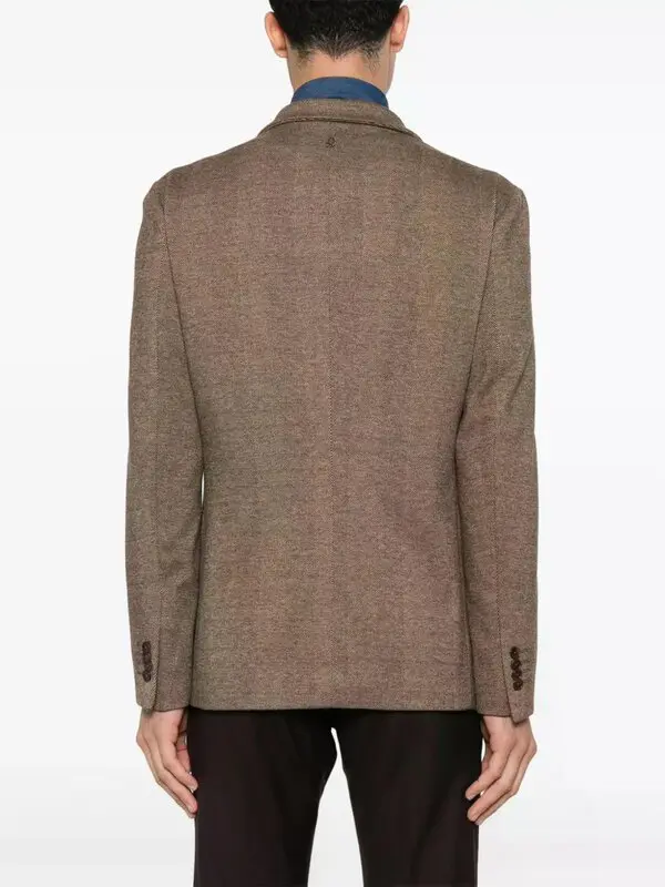 DONDUP Herringbone-pattern Blazer