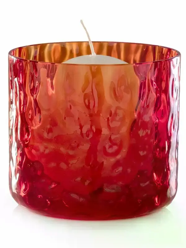 VENINI Night In Venice Candle Holder - Red