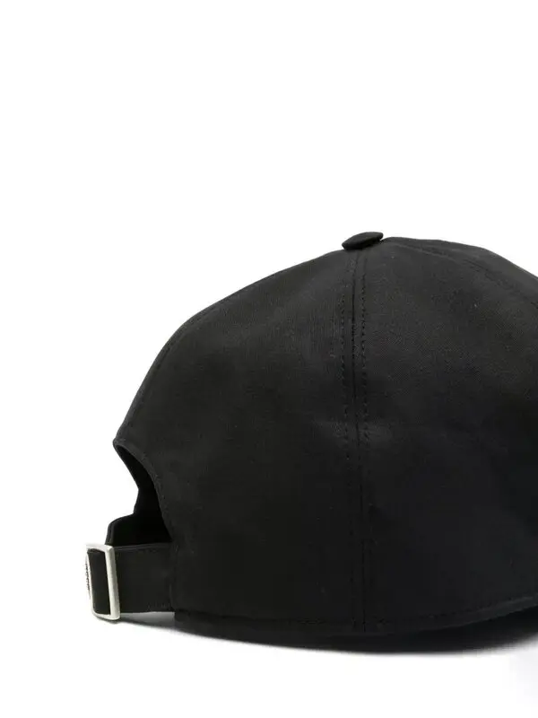 MSGM Logo-embroidered Baseball Cap - Black