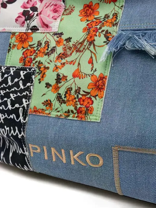 Pinko Floral-print Tote Bag