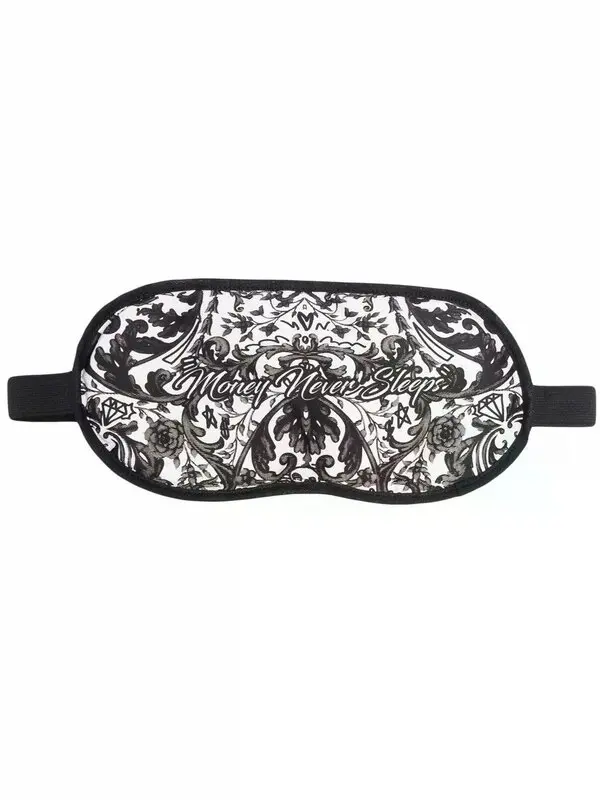 Philipp Plein New Baroque Sleep Mask - Black