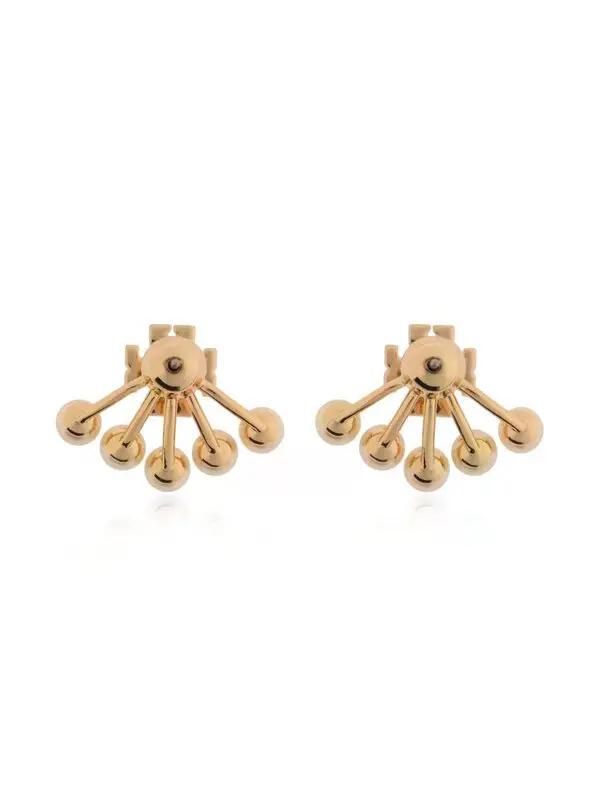 Tory Burch Moondance Pearl Front-back Earrings
