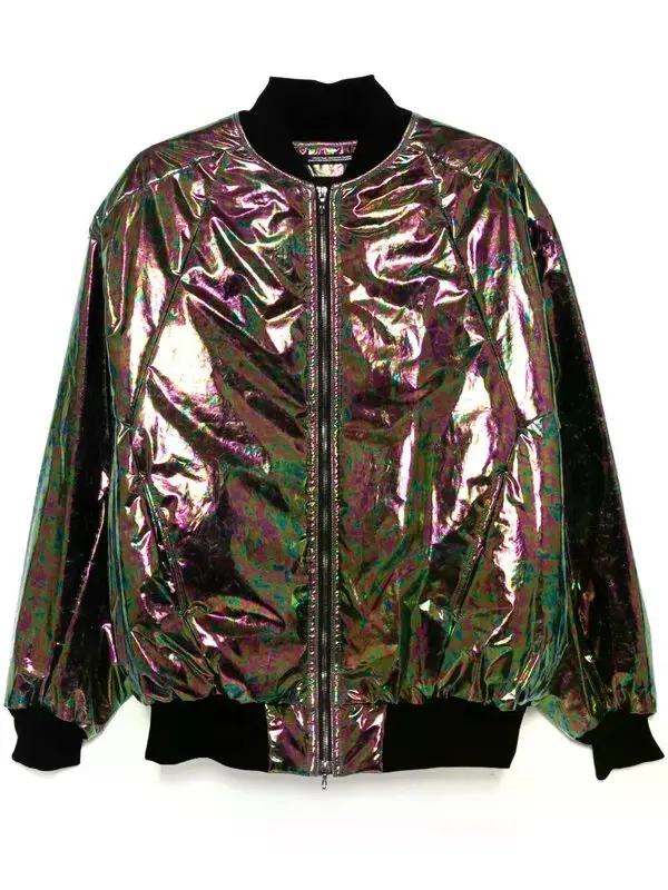 JULIUS Acid Bomber Jacket - Neutrals
