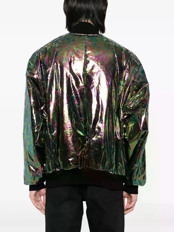JULIUS Acid Bomber Jacket - Neutrals
