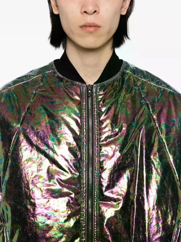 JULIUS Acid Bomber Jacket - Neutrals