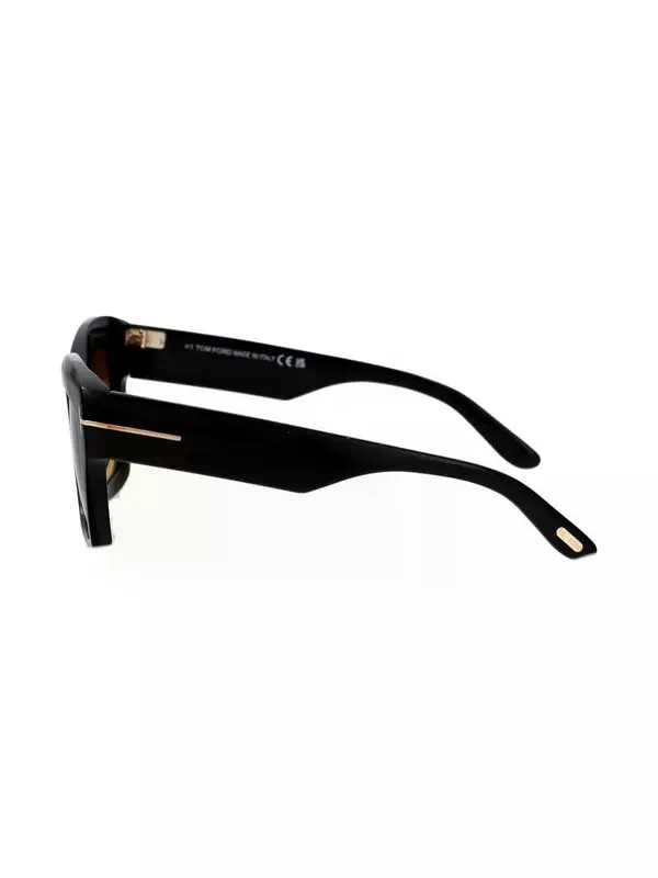 TOM FORD Luna Cat-eye Sunglasses - Black