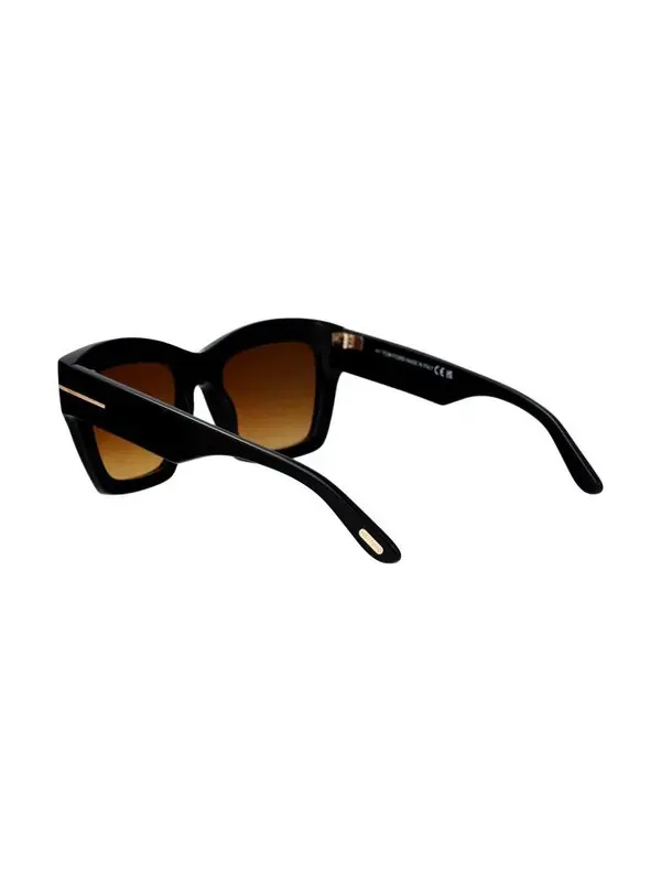 TOM FORD Luna Cat-eye Sunglasses - Black