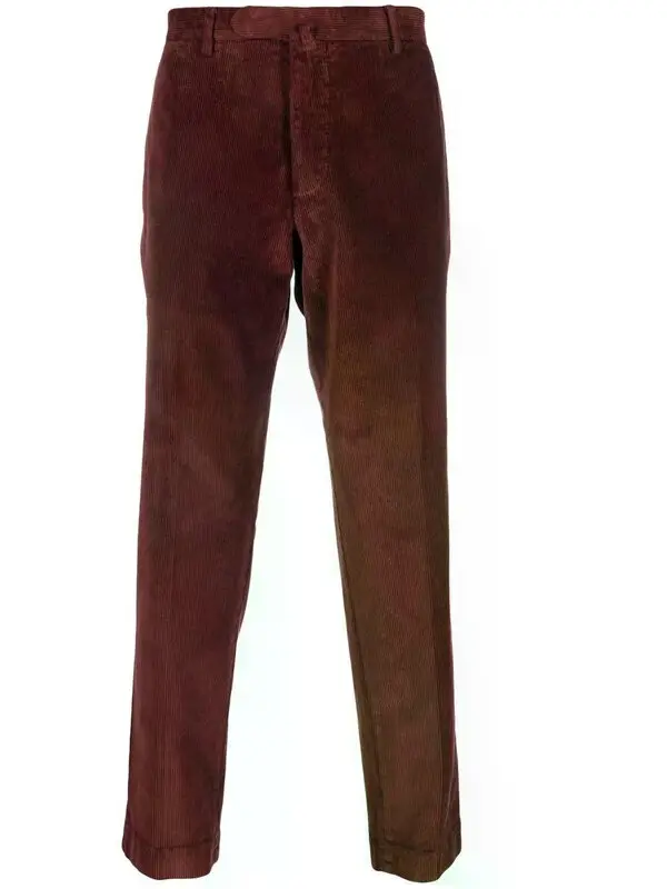 DELL'OGLIO Corduroy Straight-leg Trousers