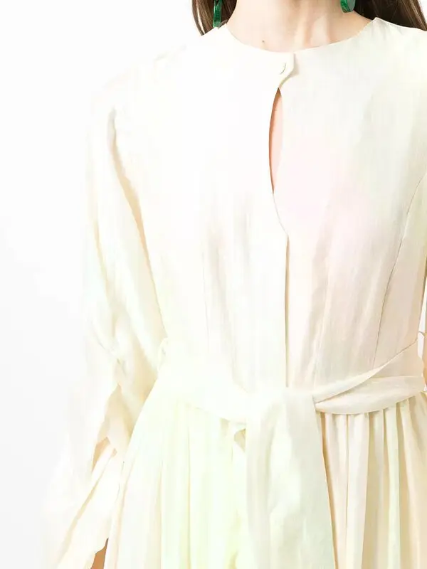 BARUNI Belted Midi Dress