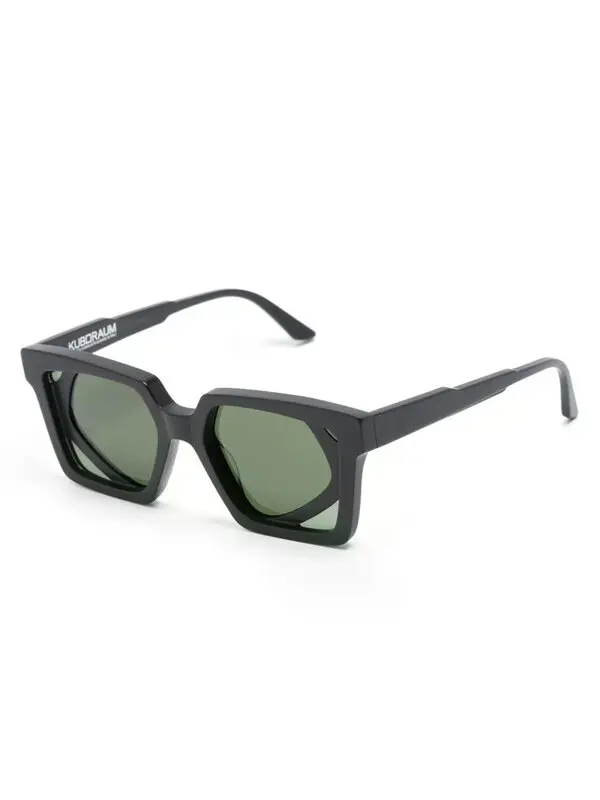 KUBORAUM Double-frame Oversized Sunglasses - Black