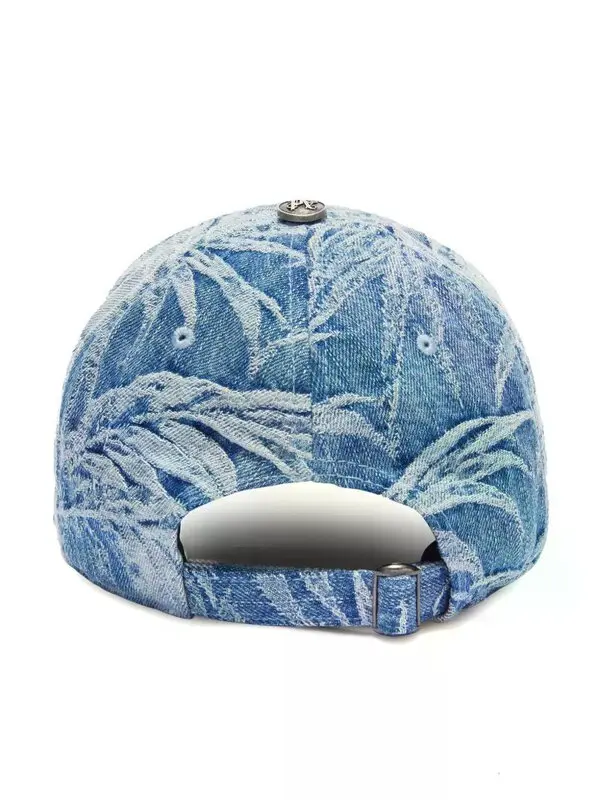Palm Angels Palm-tree-jacquard Baseball Cap