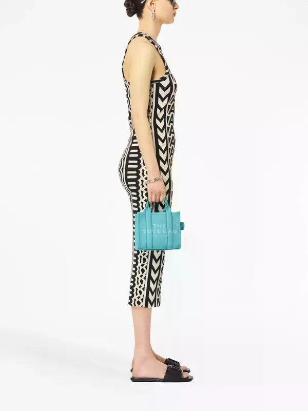 Marc Jacobs Leather Crossbody Tote Bag - Blue