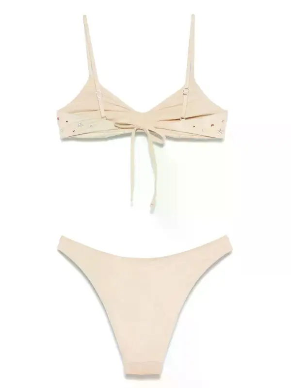 VENUJA Stud-embellished Bikini