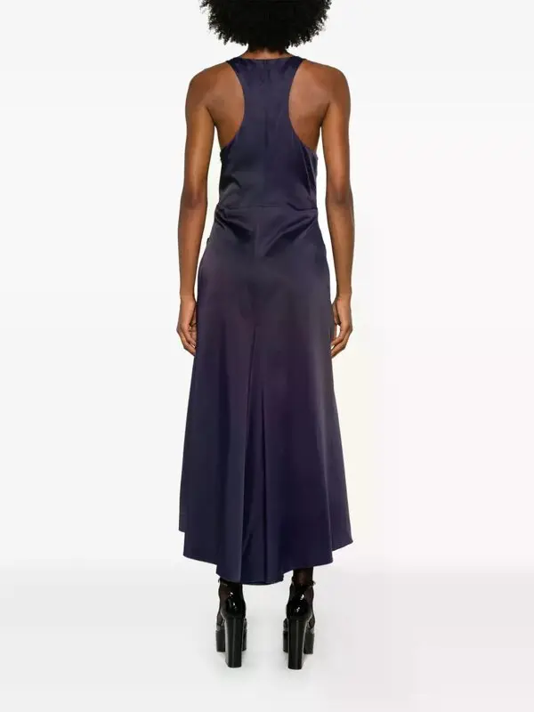 Victoria Beckham Pleated Maxi Dress
