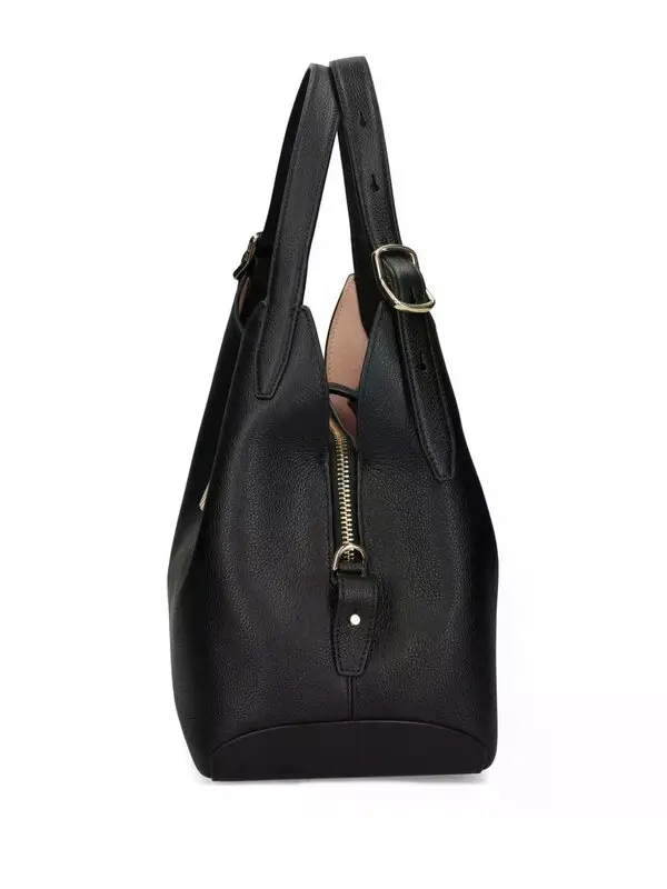 Kate Spade New York Grained Leather Deco Tote Bag - Black