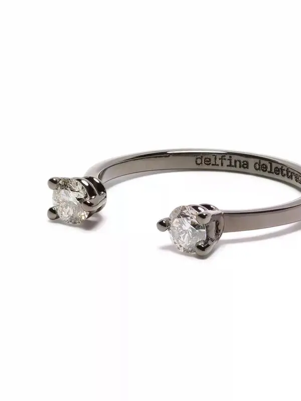 Delfina Delettrez 18kt Gold Dots Diamond Ring