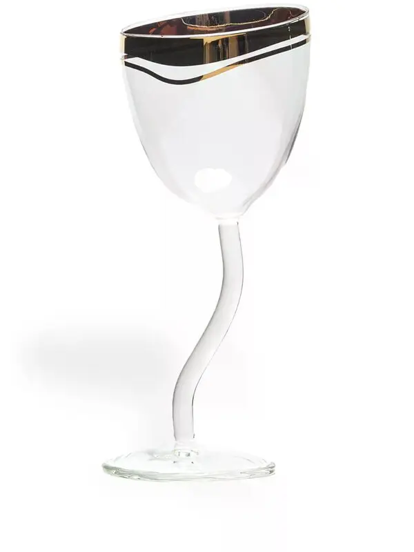 SELETTI Classic On Acid Regal Wine Glass - Neutrals