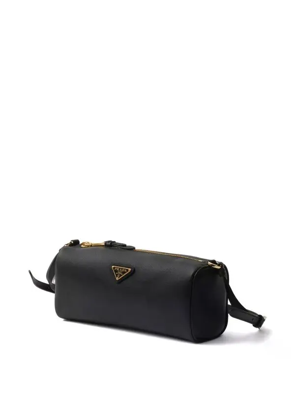 Prada Leather Shoulder Bag - Black