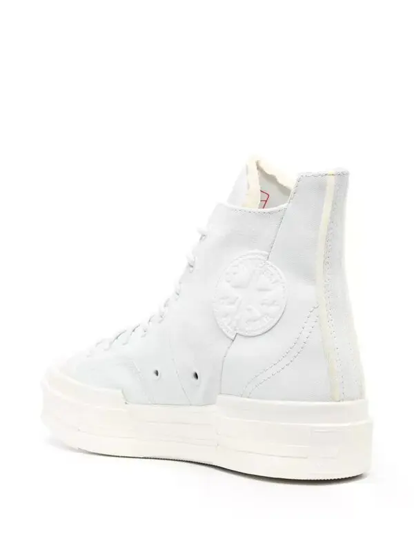 CONVERSE Asymmetric High-top Suede Sneakers