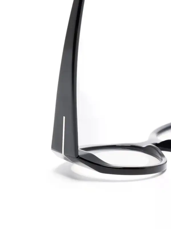 TOM FORD Round-frame Glasses - Black