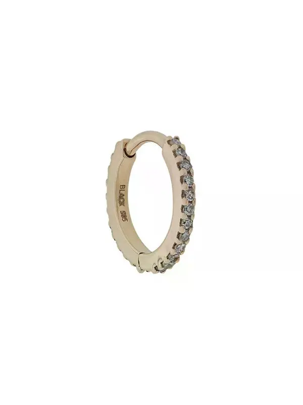 MARIA BLACK Rainbow Huggie Earring - Metallic