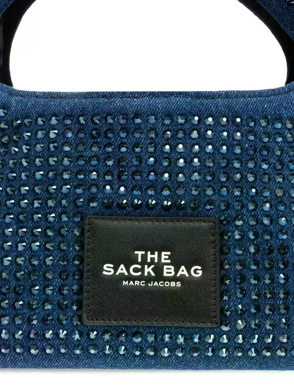 Marc Jacobs Crystal-embellished Handbag - Blue