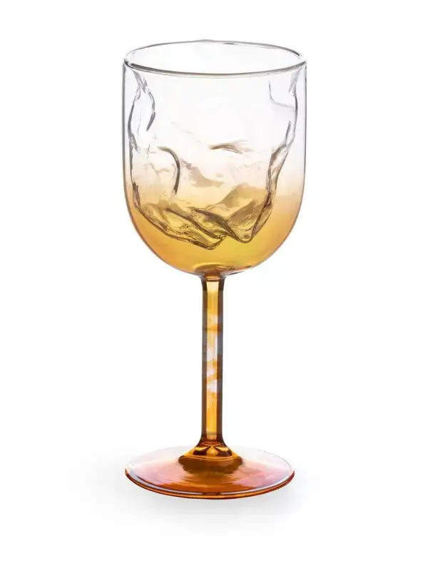 SELETTI Meteorite Set-of-two Wine Glasses