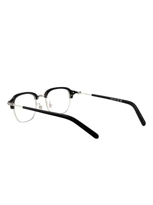 Montblanc Square-frame Glasses - Black