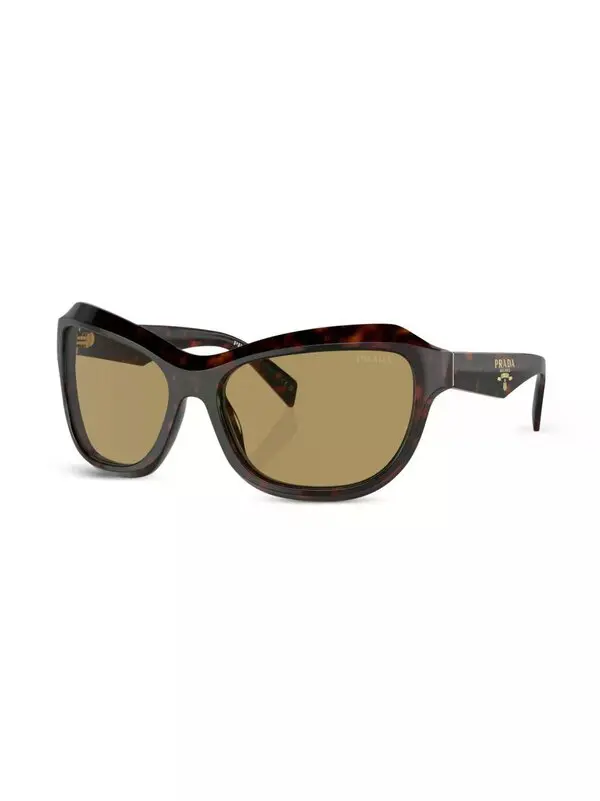 Prada Pilot Sunglasses With Tortoiseshell Detailing