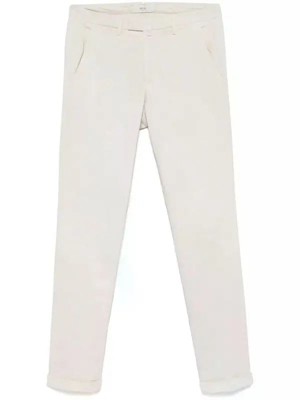 BRIGLIA 1949 Tapered Chinos - Neutrals