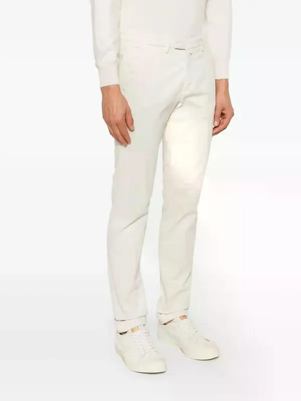 BRIGLIA 1949 Tapered Chinos - Neutrals