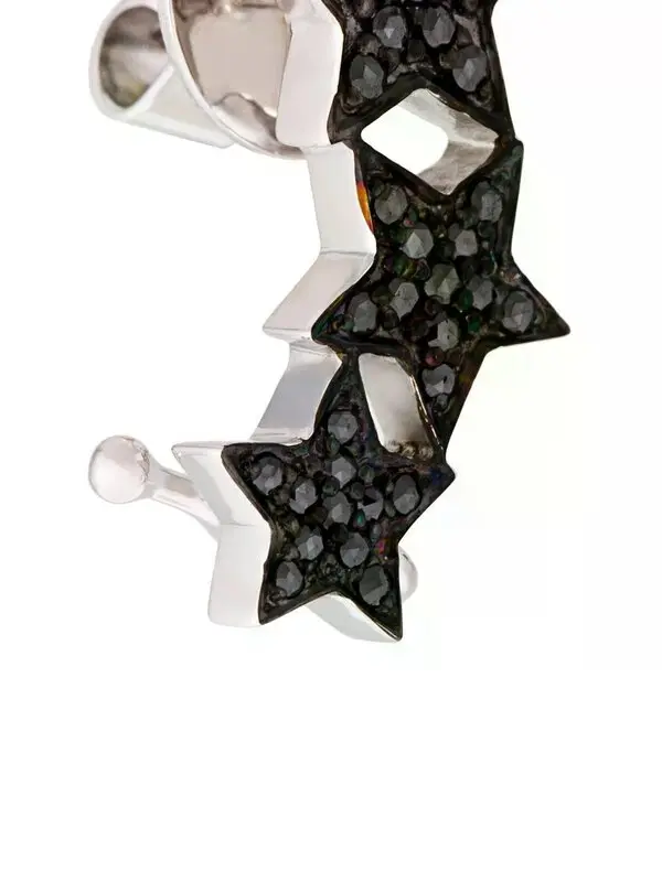 ALINKA Stasia Triple Star Diamond Right Ear Cuff - Metallic