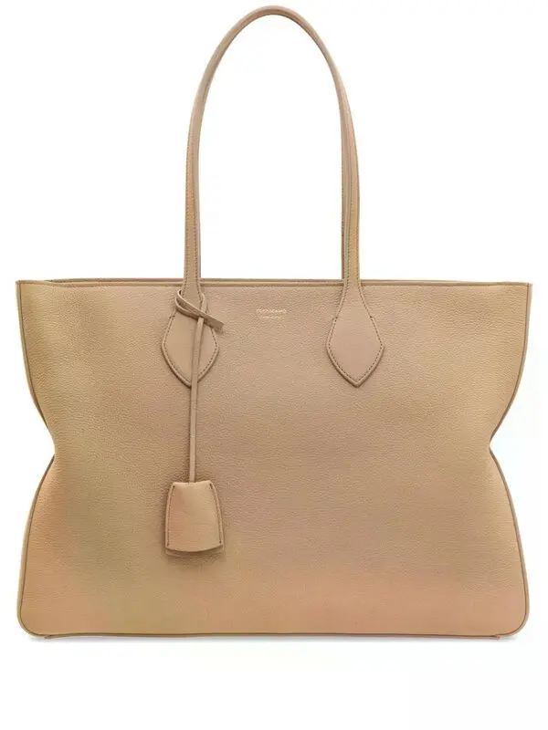 FERRAGAMO Leather Tote Bag