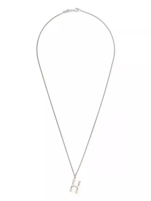 Emanuele Bicocchi Statement Pendant Polished-finish Necklace