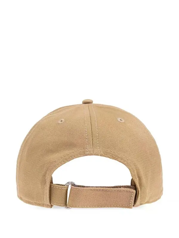 Moncler Logo-embroidered Cap - Neutrals
