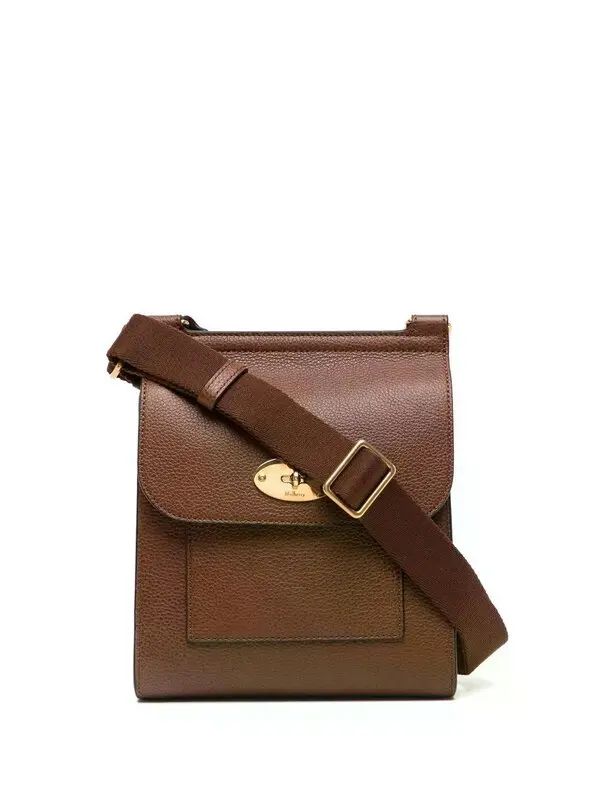 Mulberry Small Antony Leather Crossbody Bag - Brown