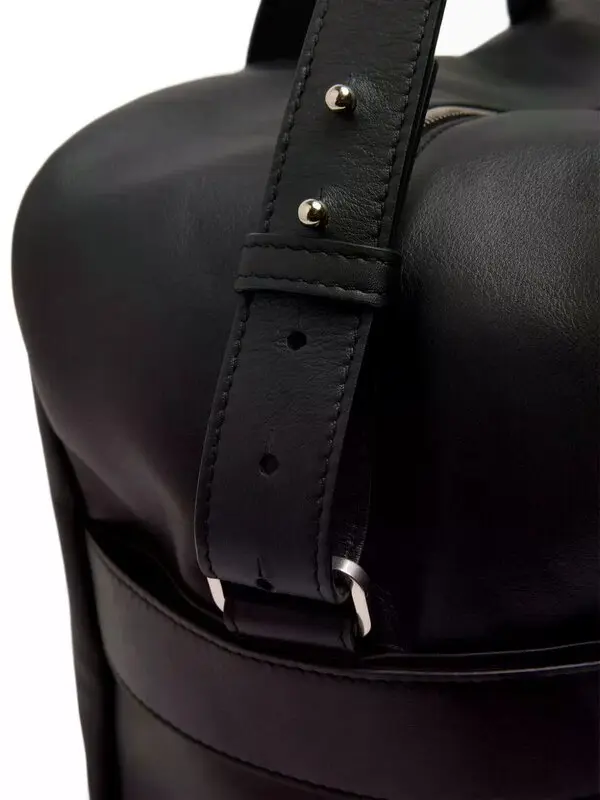 Marsèll Bisaccia Leather Holdall - Black