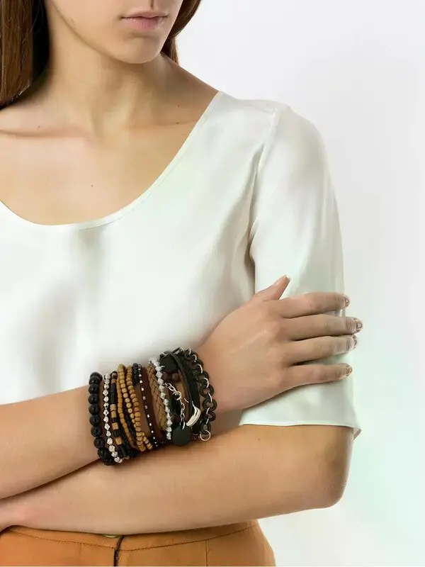 AMIR SLAMA Charm Bracelet Set