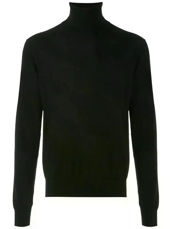 Dolce & Gabbana Cashmere Roll-neck Jumper - Black