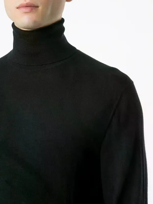 Dolce & Gabbana Cashmere Roll-neck Jumper - Black