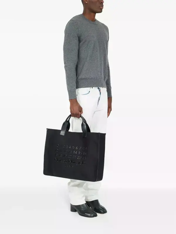 MAISON MARGIELA Large Cabas Tote Bag - Black
