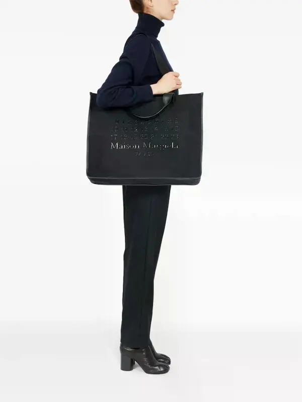 MAISON MARGIELA Large Cabas Tote Bag - Black