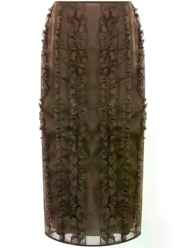 Cecilie Bahnsen Ocean Midi Skirt