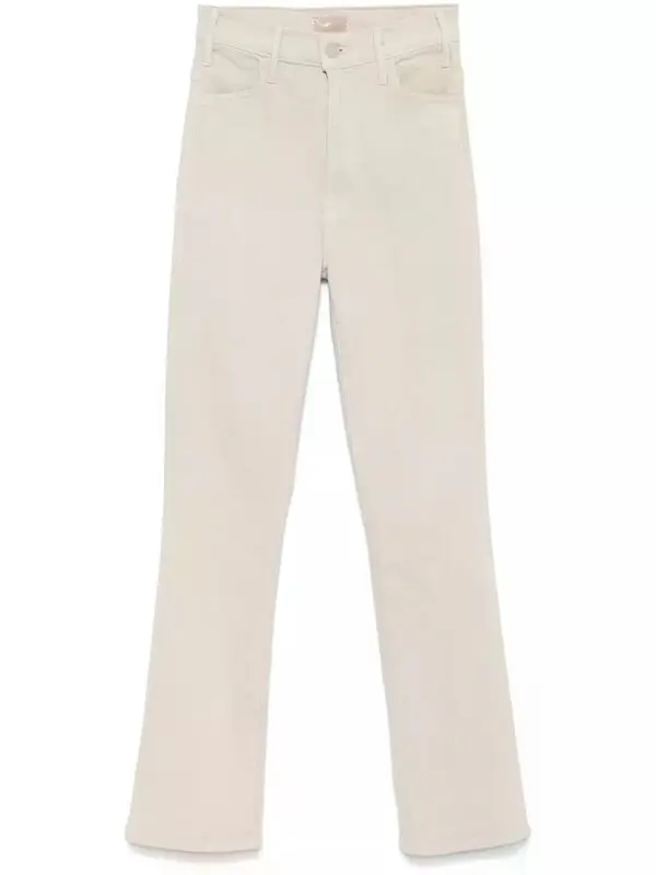 MOTHER The Hustler Flood Jeans - Neutrals