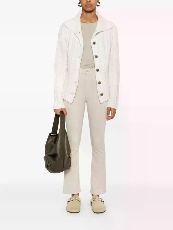 MOTHER The Hustler Flood Jeans - Neutrals
